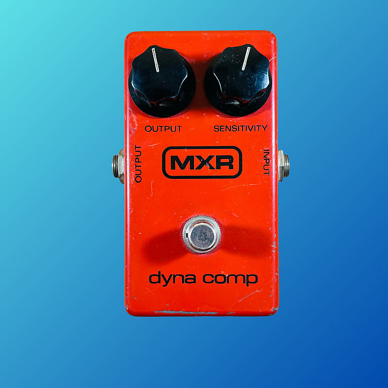 MXR MX-102 Block Dyna Comp 1975 - 1984 Red - Bucket List Guitars