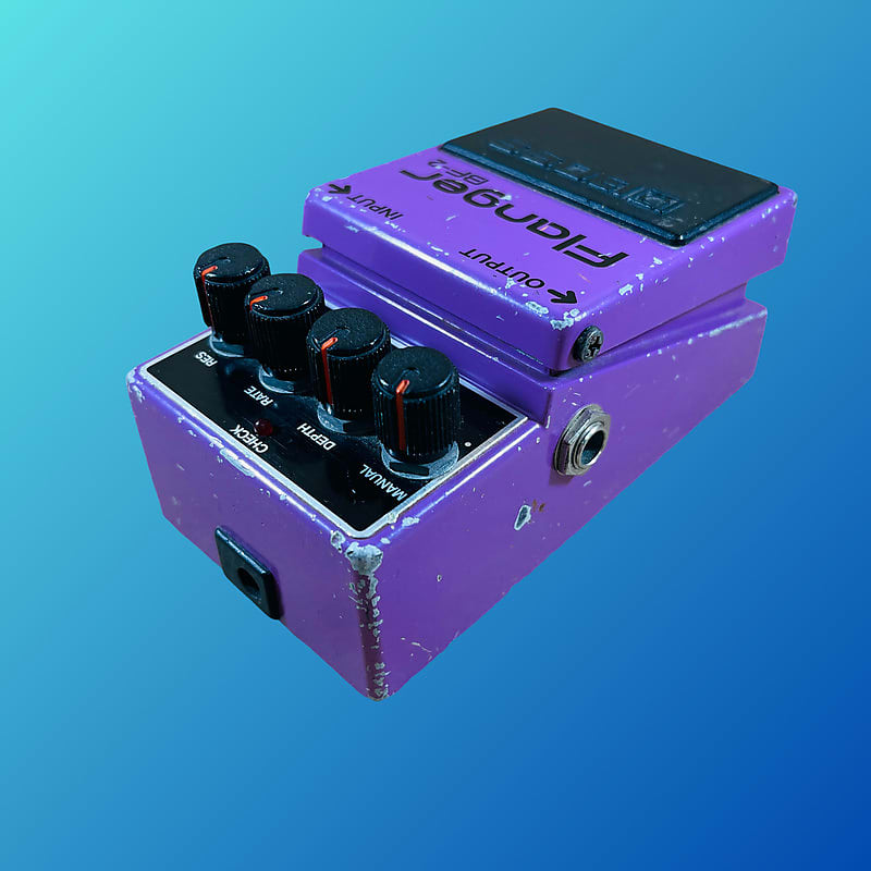 Boss BF-2 Flanger 1990 - 2001 Purple - Bucket List Guitars