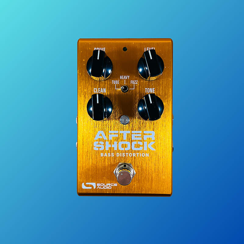 Source Audio Aftershock Bass Distortion 2010s Orange - Bucket List Guitars
