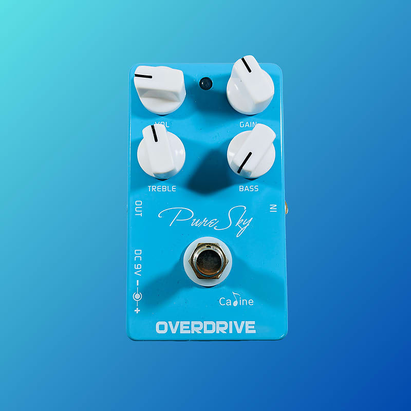 Caline CP-12 Pure Sky Overdrive 2010s Blue - Bucket List Guitars