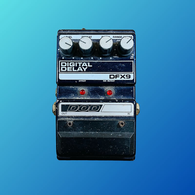 DOD DFX9 Delay 2000s Purple - Bucket List Guitars
