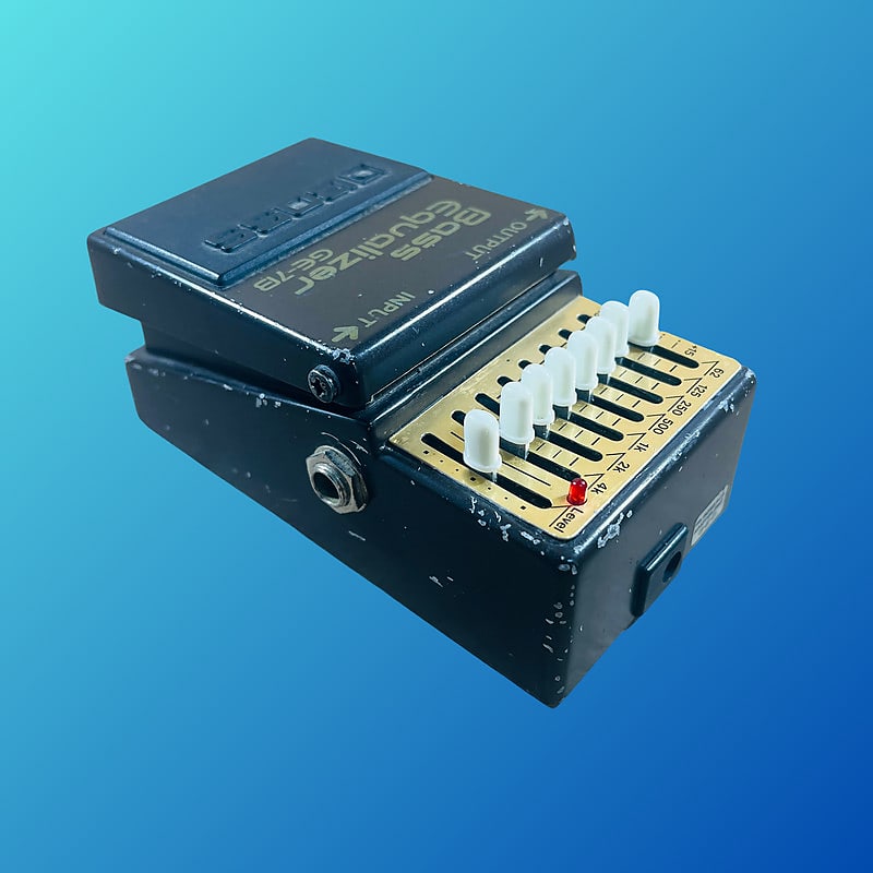 Boss GE-7B Bass Equalizer (Black Label) - Bucket List Guitars