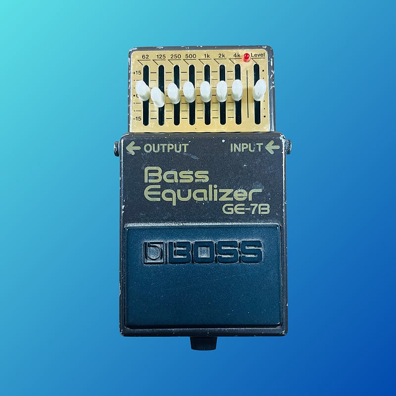 Boss GE-7B Bass Equalizer (Black Label) - Bucket List Guitars