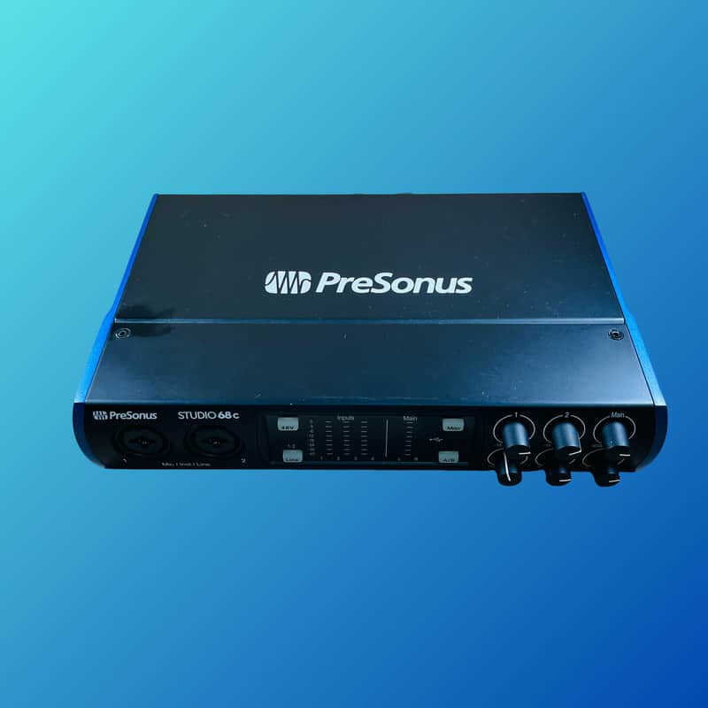 PreSonus Studio 68C 6x6 USB-C Audio / MIDI Interface - Bucket List Guitars